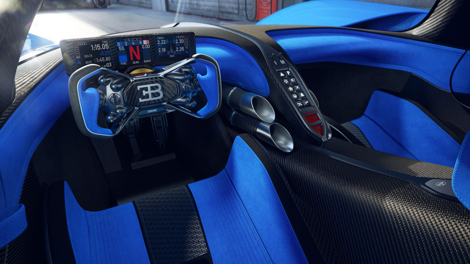 Take a peek inside the £3.3 million Bugatti Bolide’s interior | Top Gear